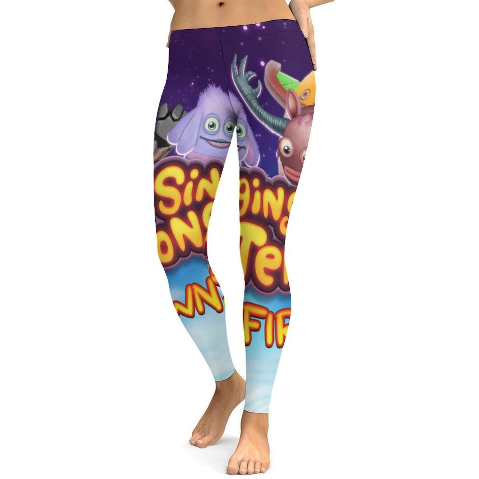 My Singing Monsters Dawn of Fire Game Yoga Pants For Womens Soft ...