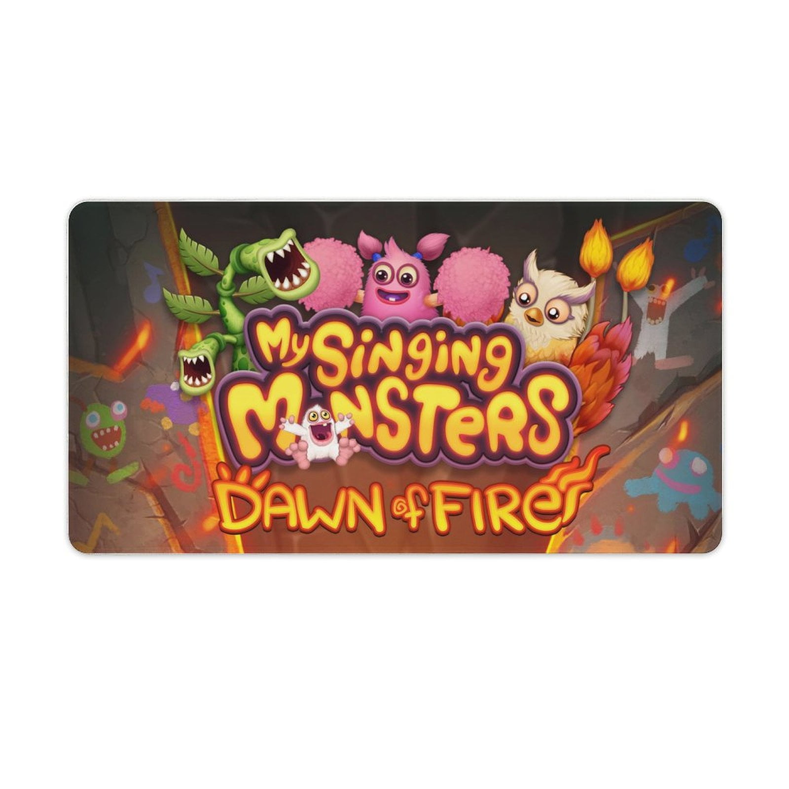 My Singing Monsters Dawn of Fire Mouse Pad No-sliped Large Mousepad ...