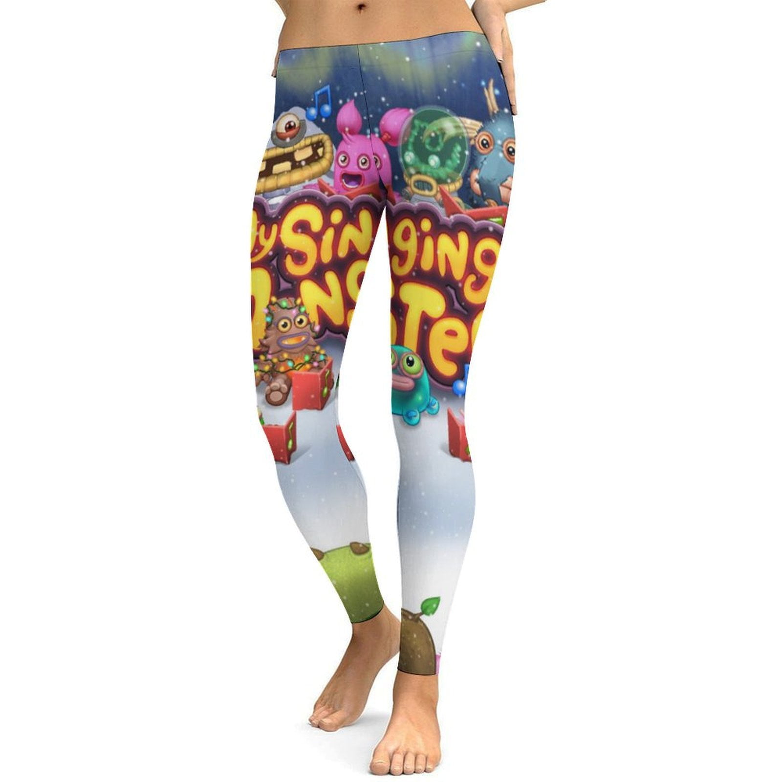 My Singing Monsters Dawn of Fire Yoga Pants For Womens Soft Elastic ...