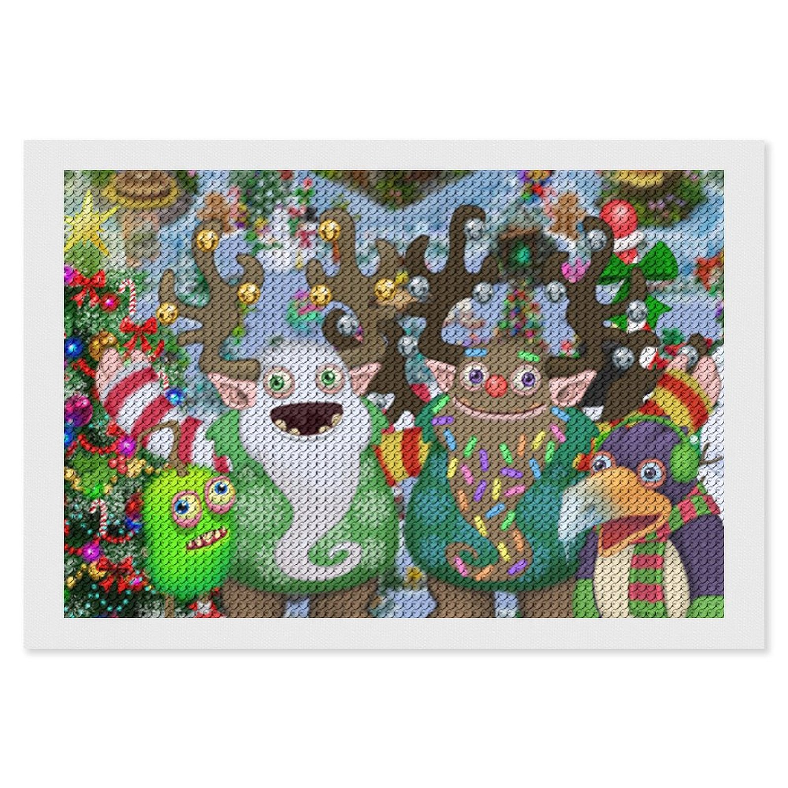 My Singing Monsters Diamond Art Kits for Adults Beginners Round 5D ...