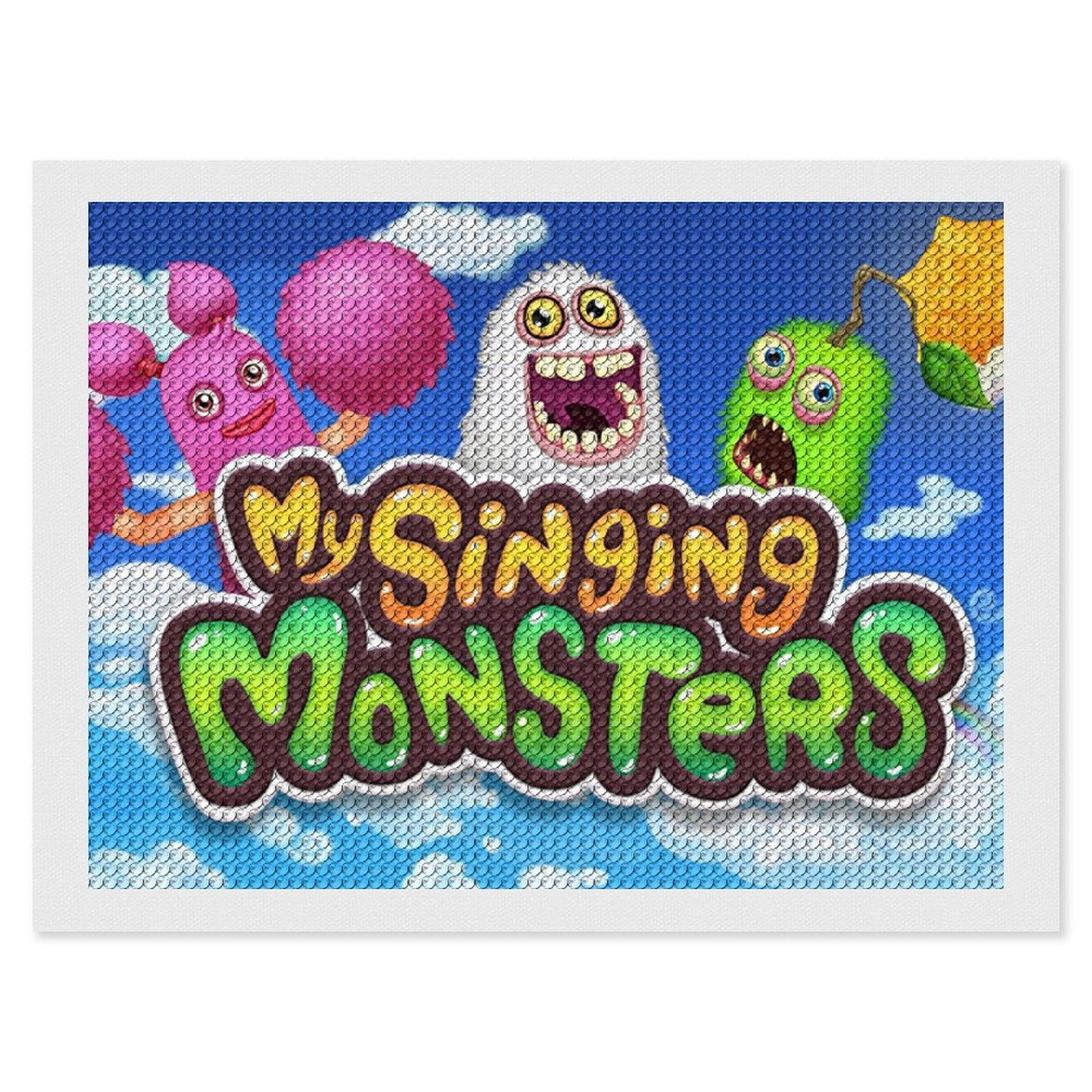 My Singing Monsters Diamond Art Kits for Adults Beginners Round 5D ...