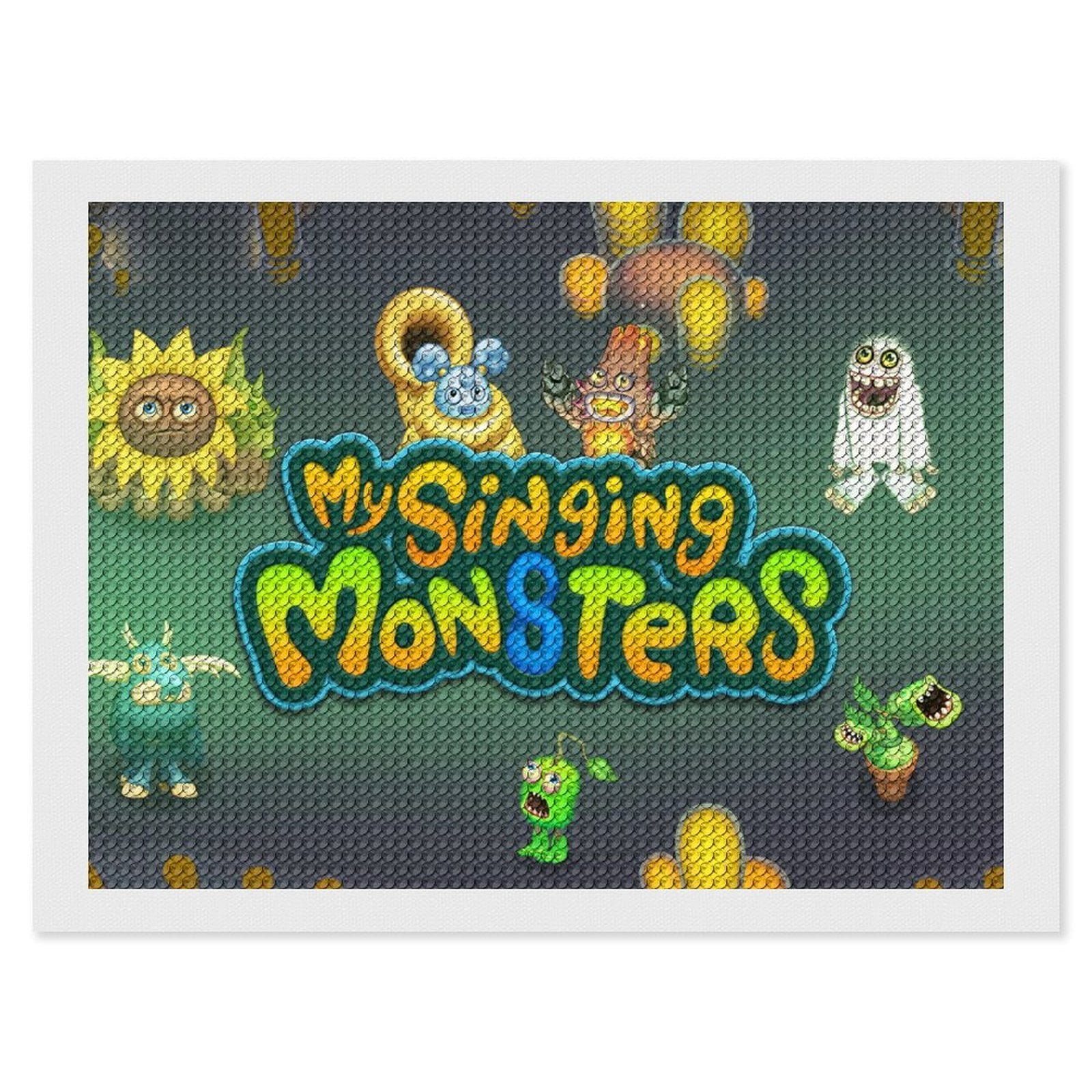 My Singing Monsters Diamond Art Kits for Adults Beginners Round 5D ...