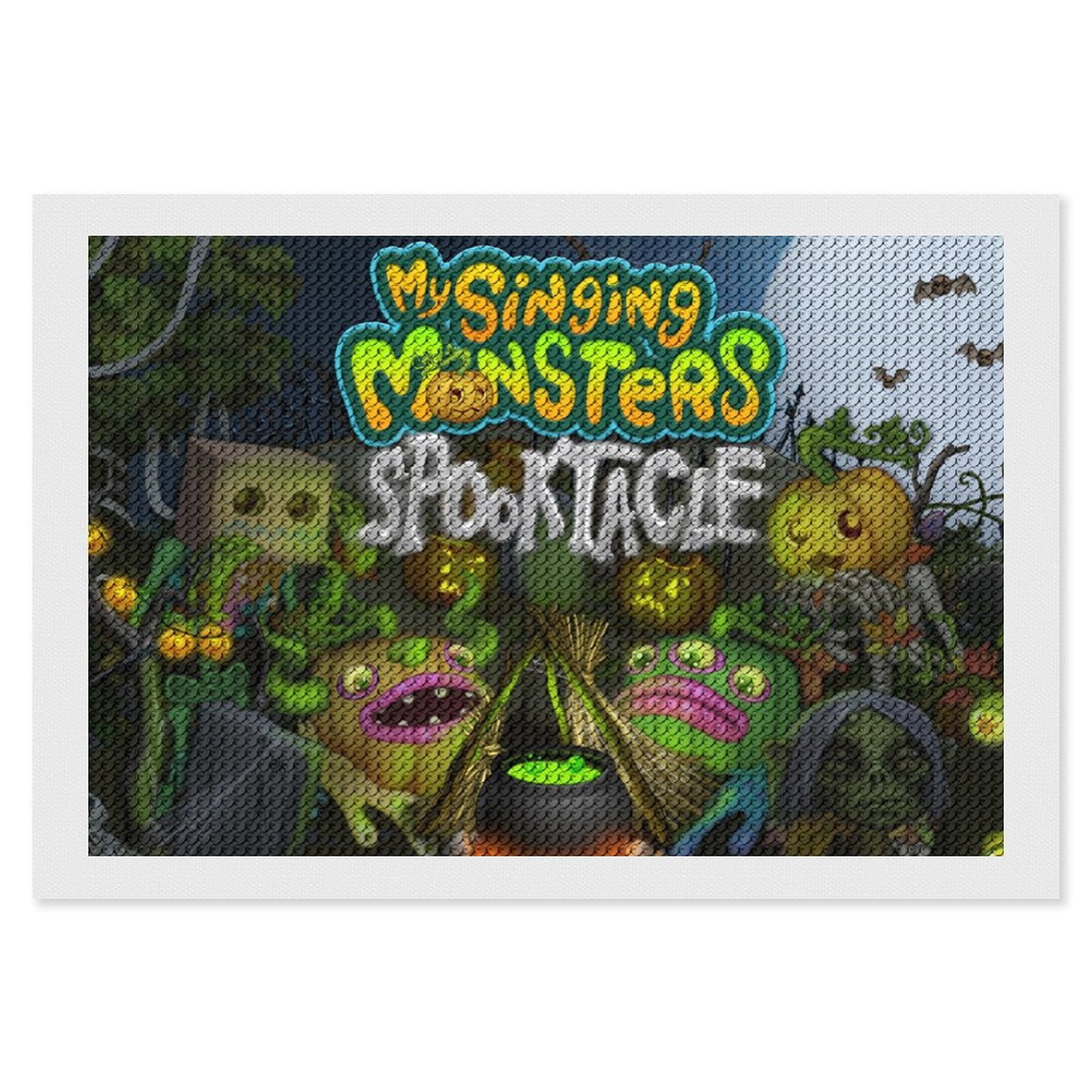 My Singing Monsters Diamond Art Kits for Adults Beginners Round 5D ...