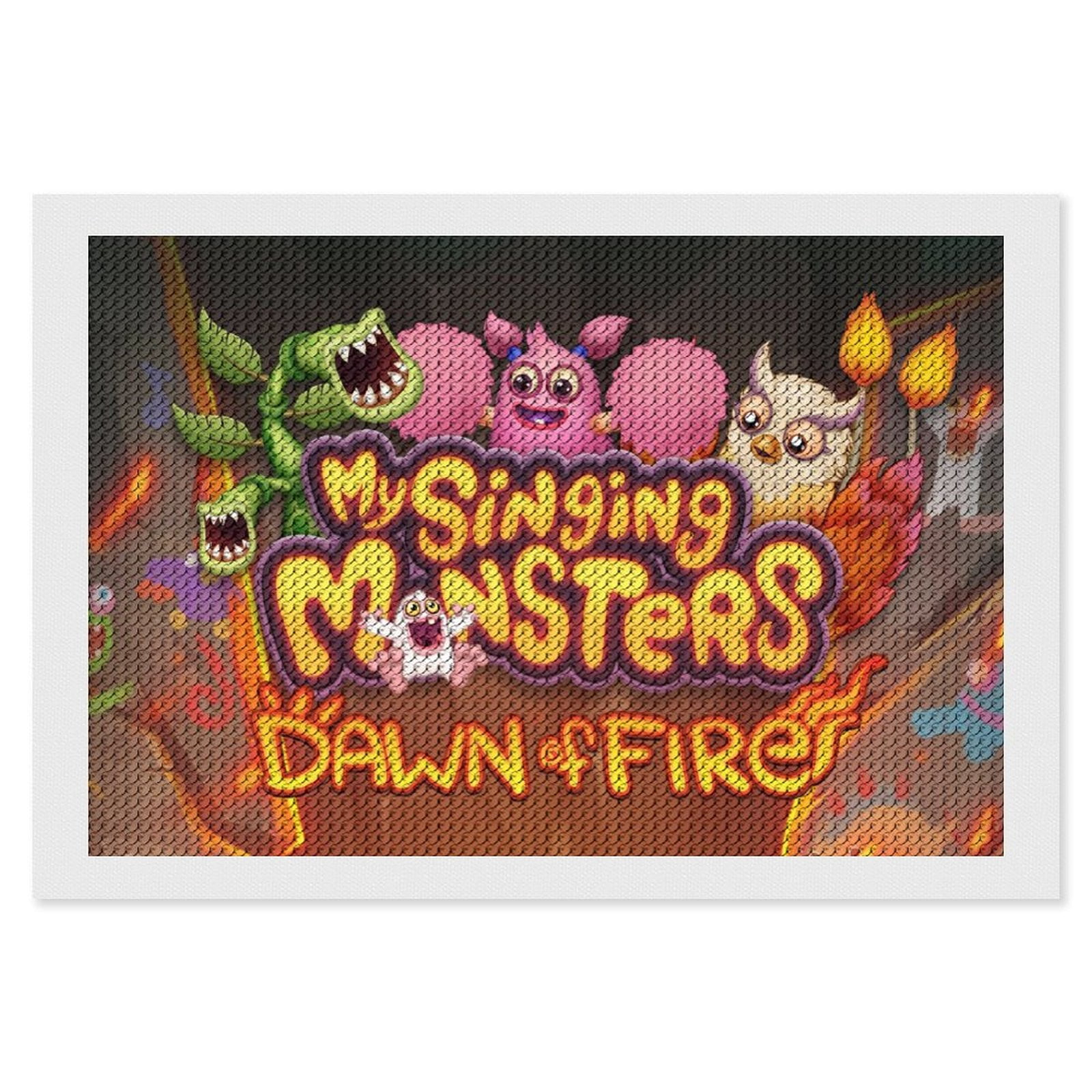 My Singing Monsters Diamond Art Kits for Adults Beginners Round 5D ...
