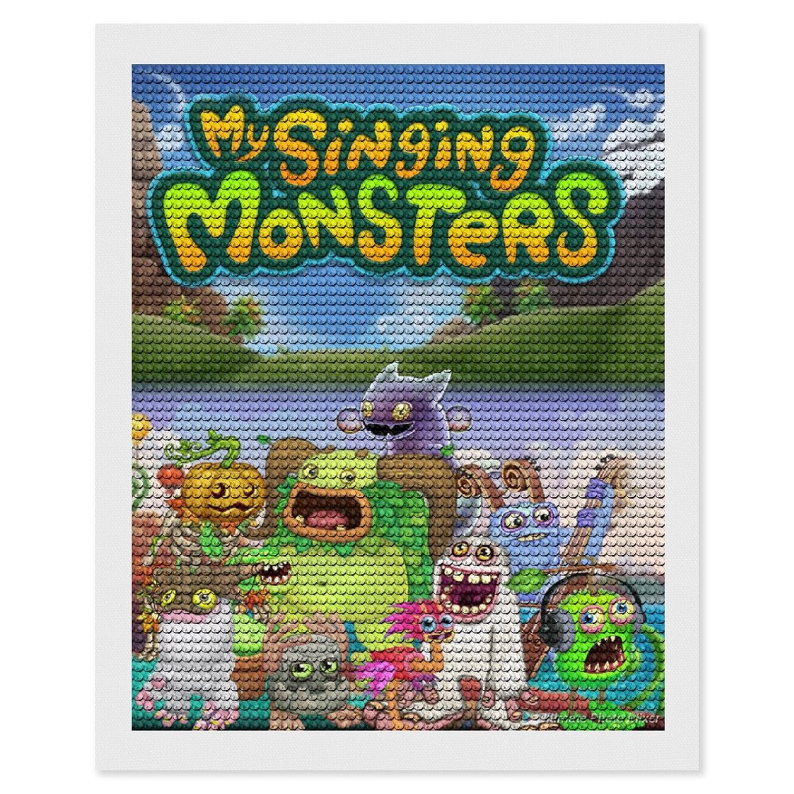 My Singing Monsters Diamond Art Kits for Adults Beginners Round 5D ...