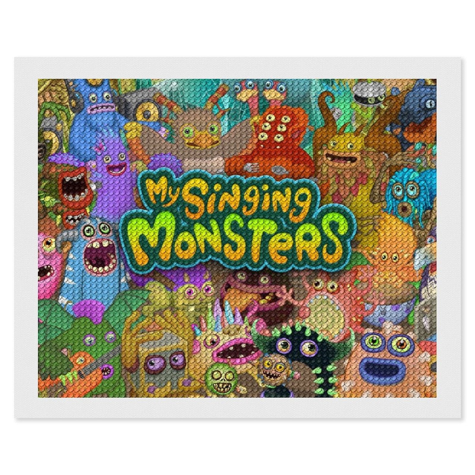 My Singing Monsters Diamond Art Kits for Adults Beginners Round 5D ...