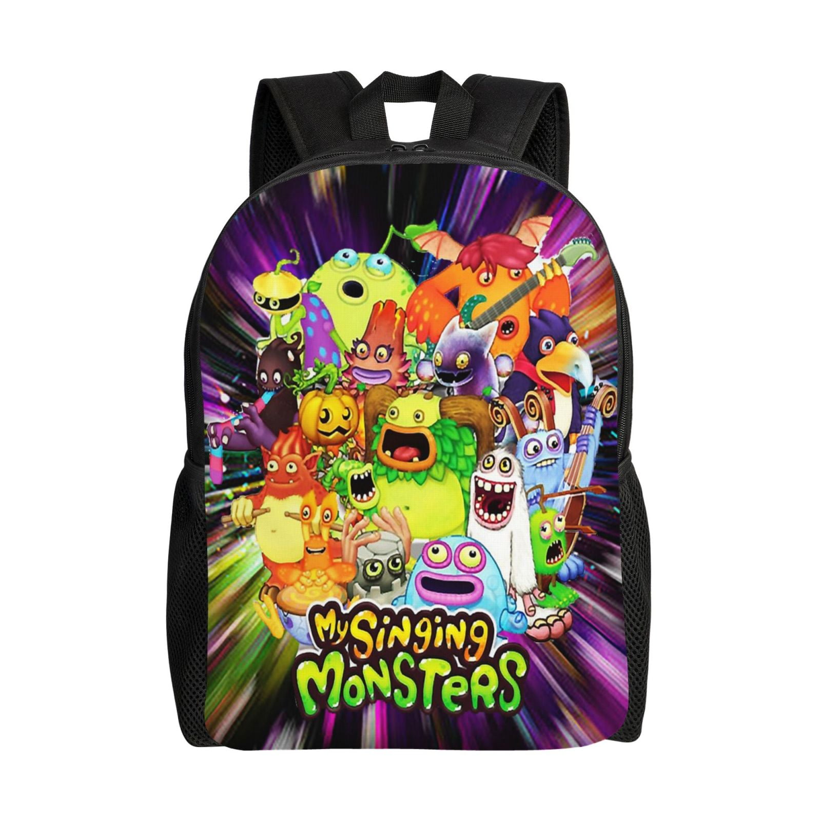 My Singing Monsters Game Large Capacity Backpack Portable Bag ...