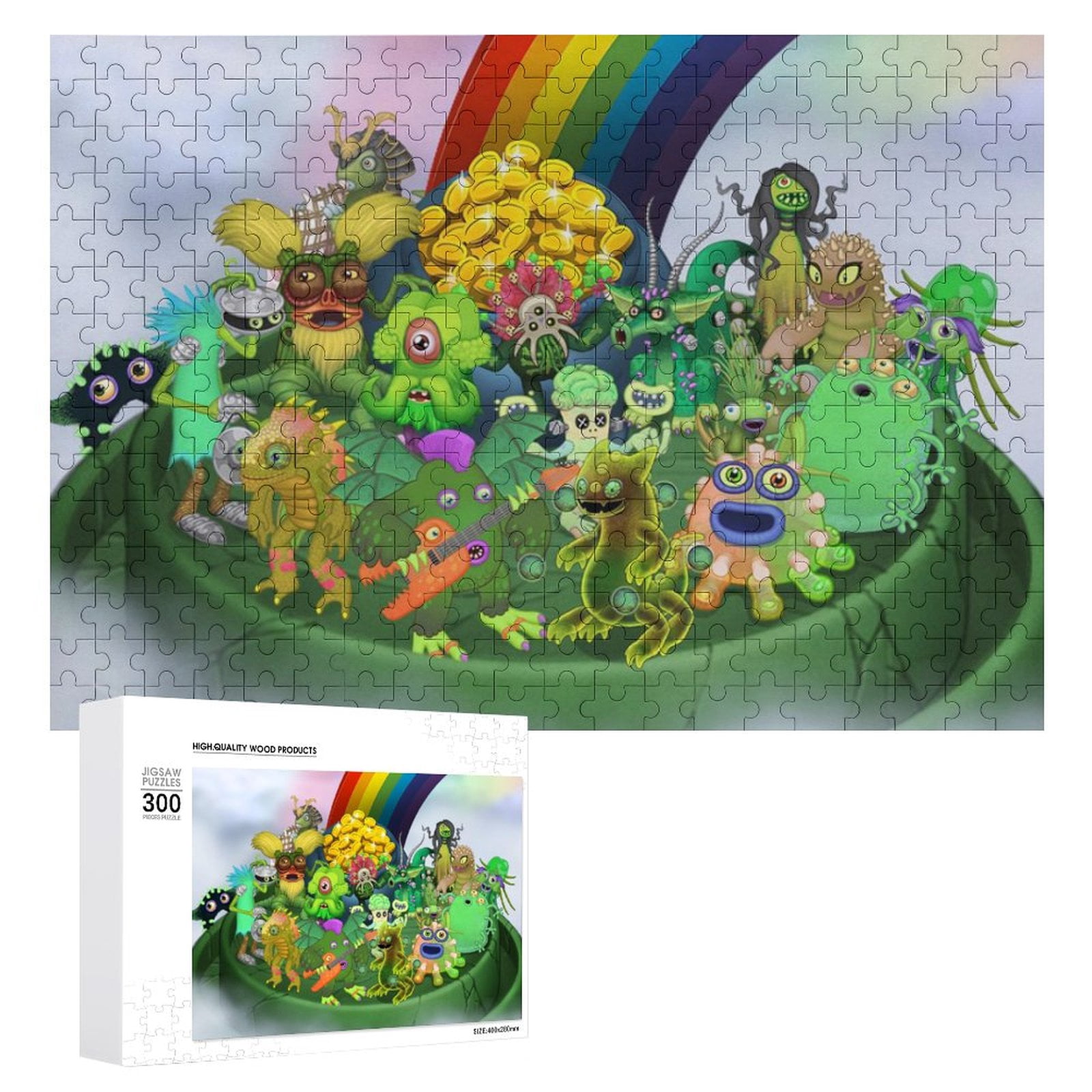 My Singing Monsters Island Wooden Jigsaw Puzzles Accessories ...