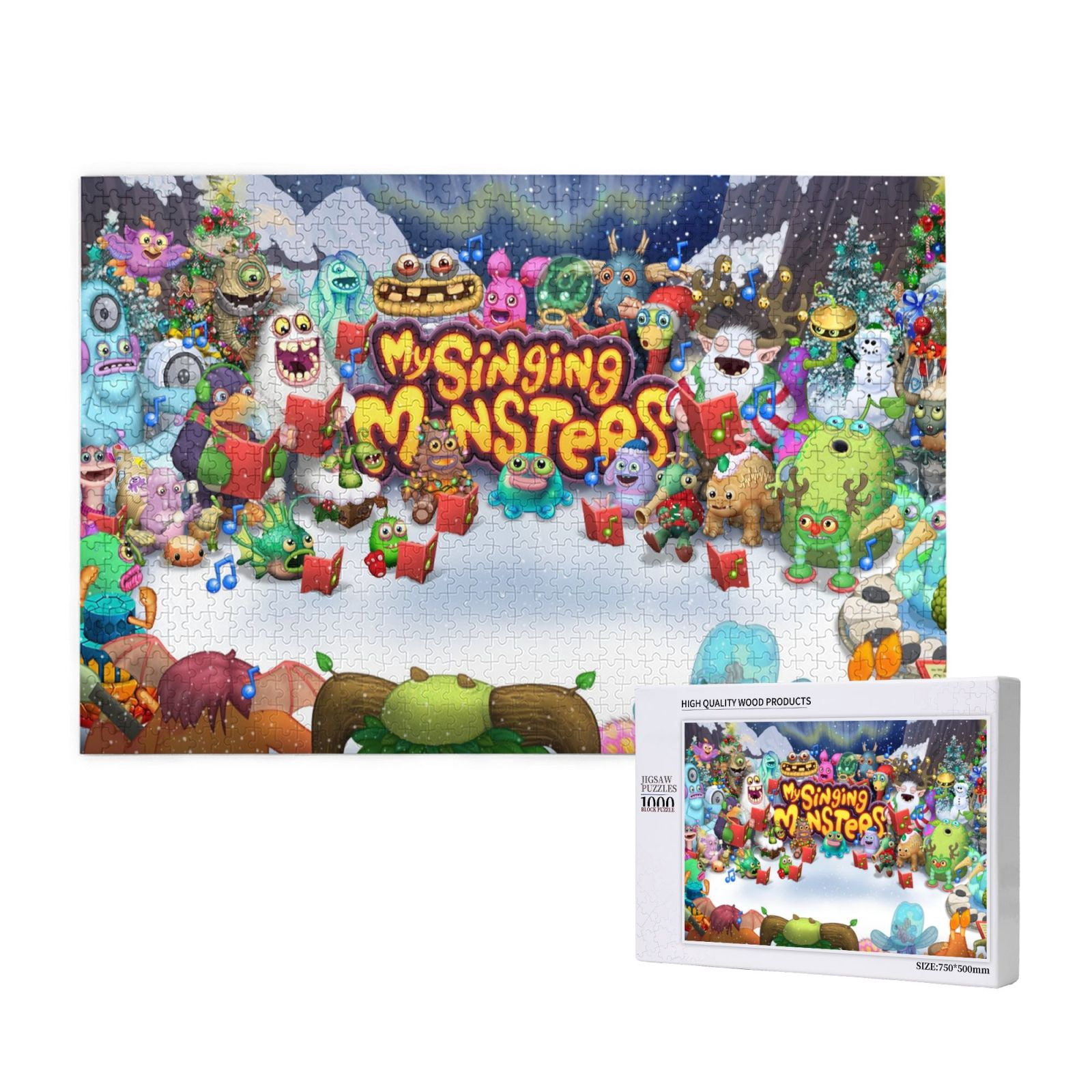 My Singing Monsters Jigsaw Puzzle,1000 puzzle pieces Gift Toys Art Home ...