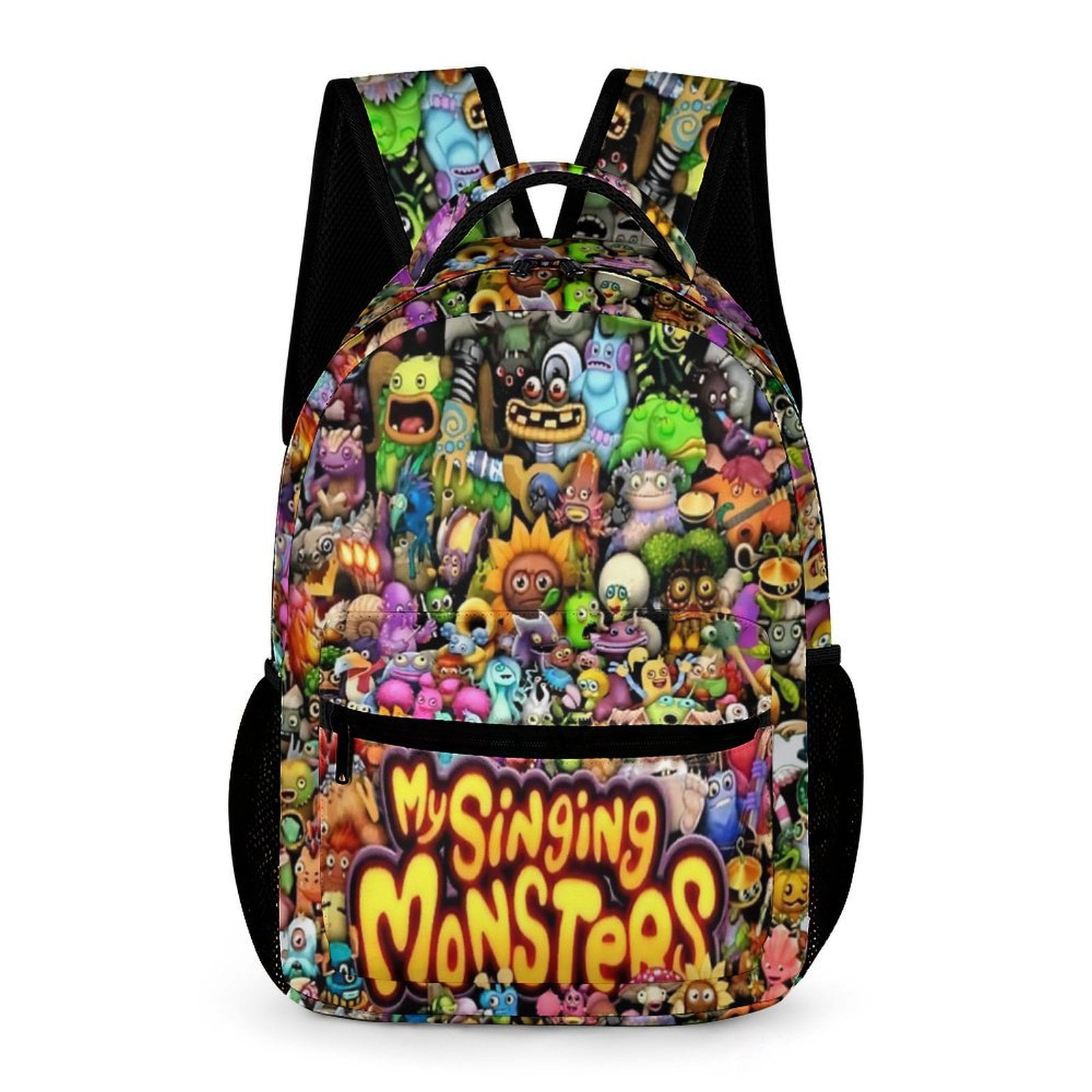 My Singing Monsters Backpacks Cute School Bag Bookbag Casual Daypack ...