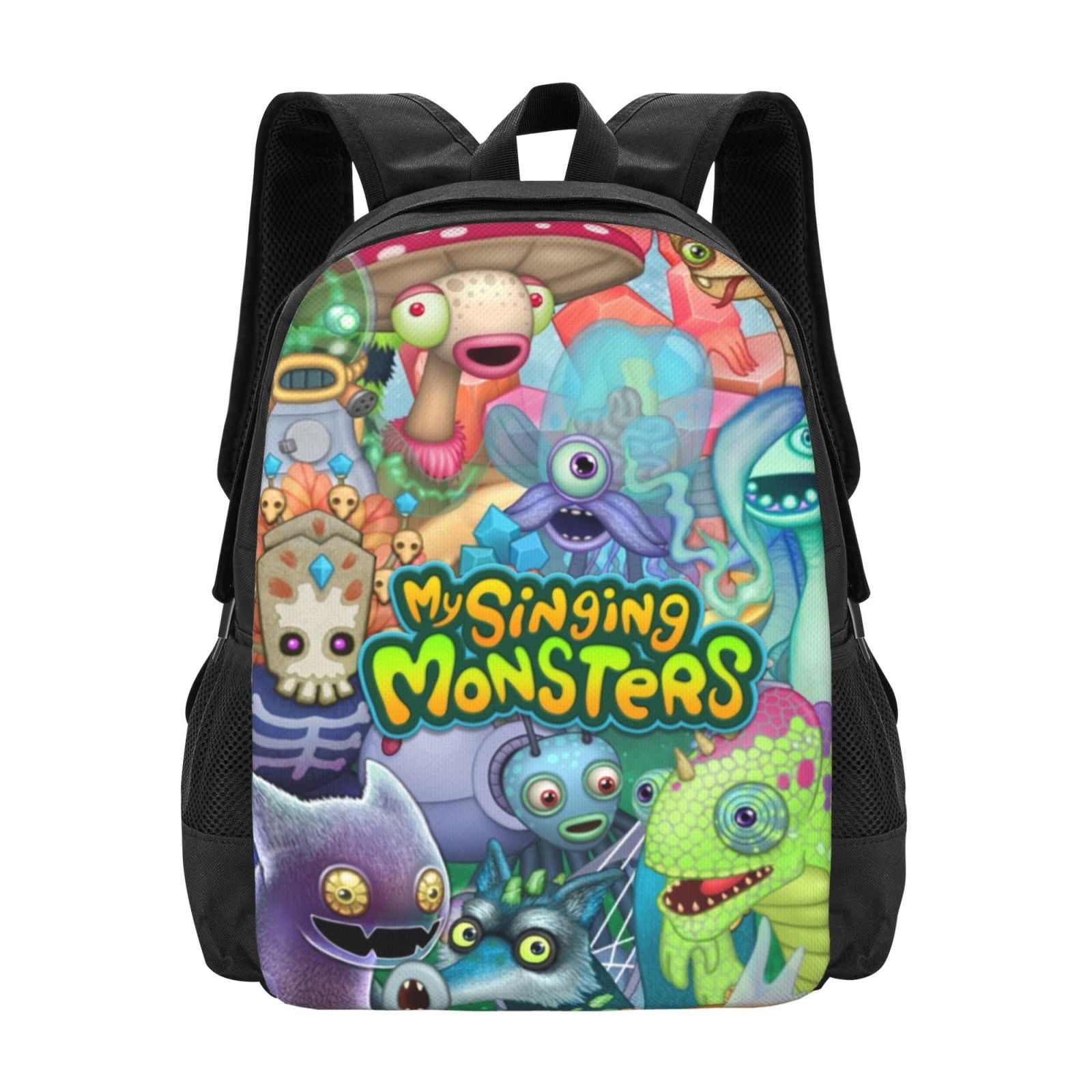 My Singing Monsters Backpacks Bookbag Casual Daypack Backpacks for ...
