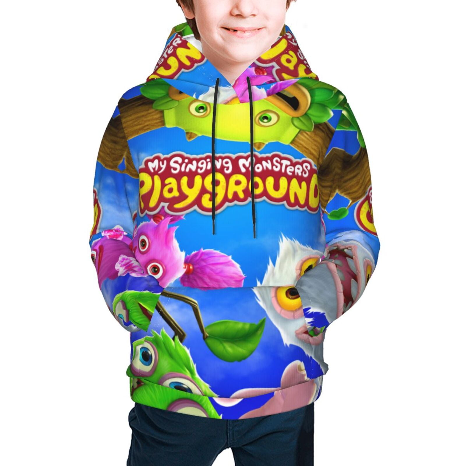 My Singing Monsters Kids Pullover Hoodies 3d Print Hooded Sweatshirt ...