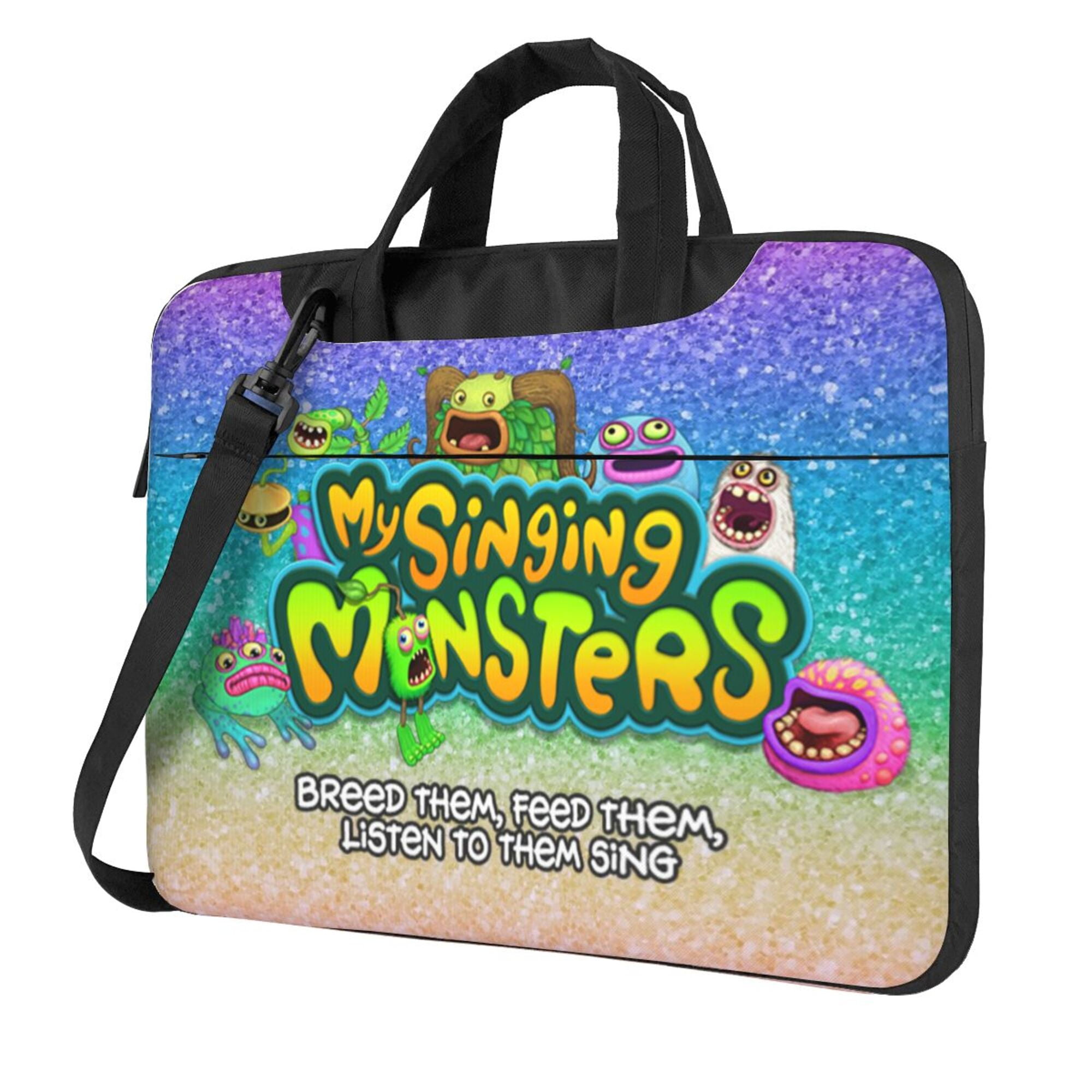 My Singing Monsters Laptop Bag Laptop Case Computer Notebook Briefcase ...
