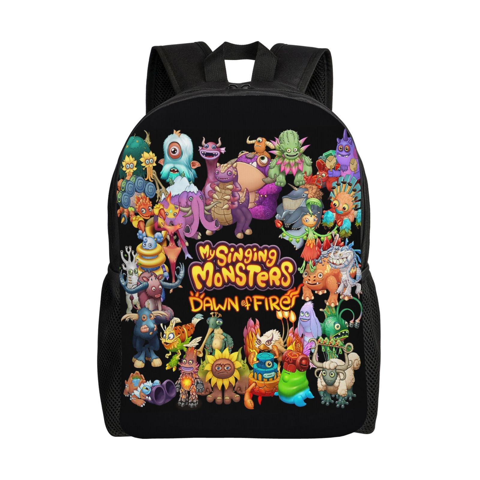 My Singing Monsters Large Capacity Backpack Portable Bag Lightweight ...