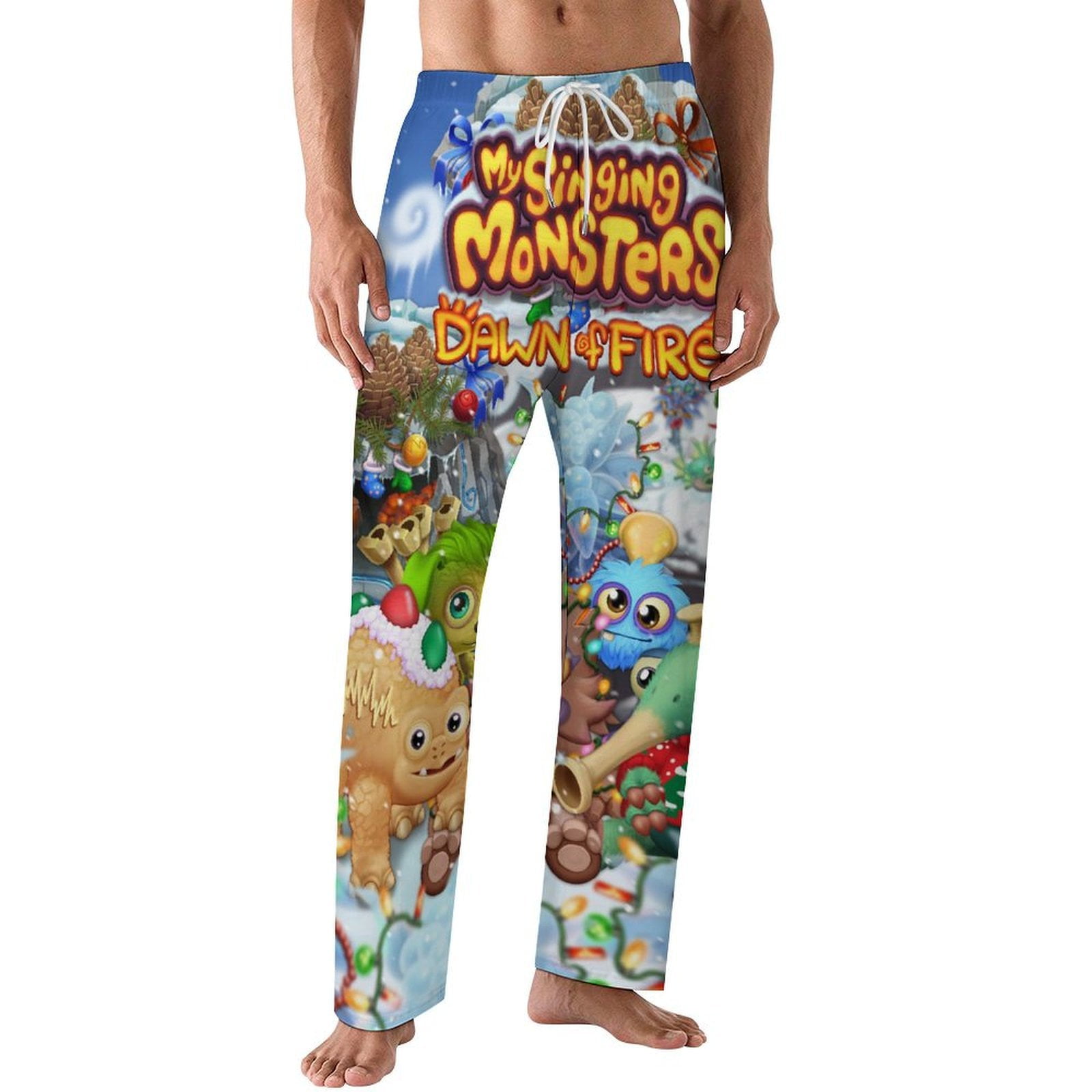 My Singing Monsters Mens Pajama Pants PJs Bottoms Sleepwear Lounge ...