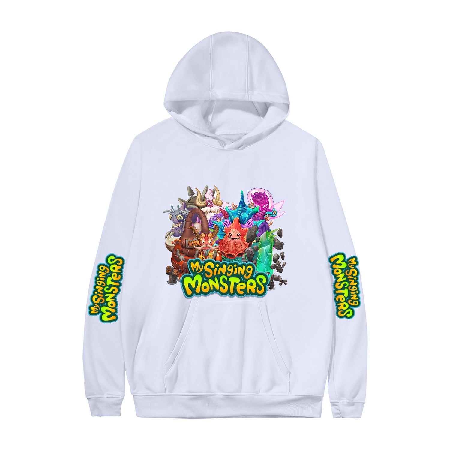 My Singing Monsters Monster Concert Hooded Sweater Hooded Sweater ...