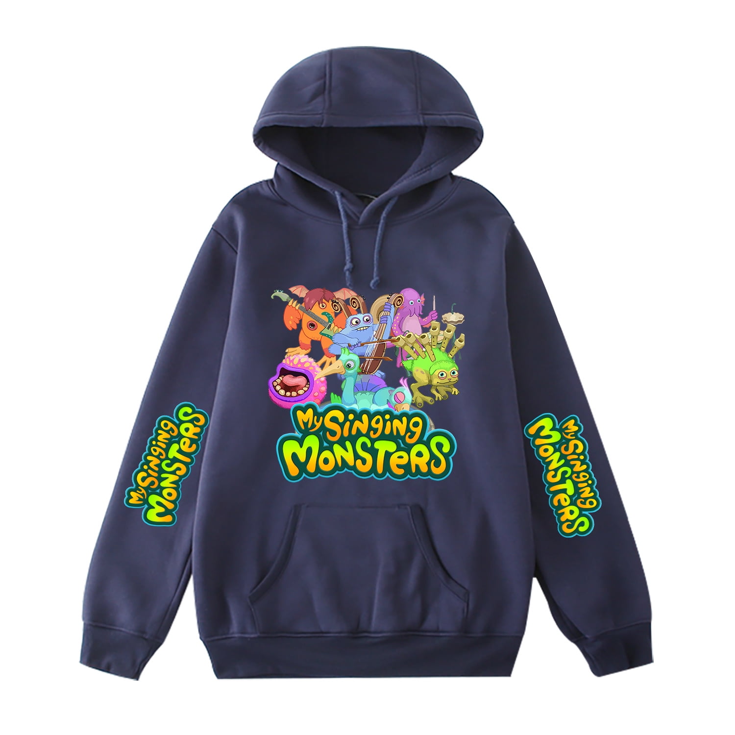 My Singing Monsters Monster Concert Hooded Sweater Hooded Sweater ...