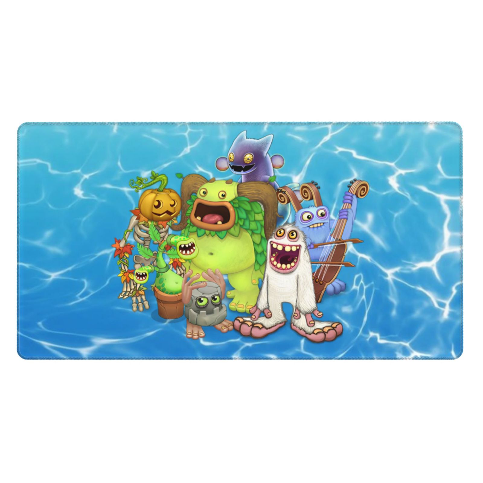 My Singing Monsters Mouse Pad 16x29.5 Inch Computer Keyboard Mouse Pad ...
