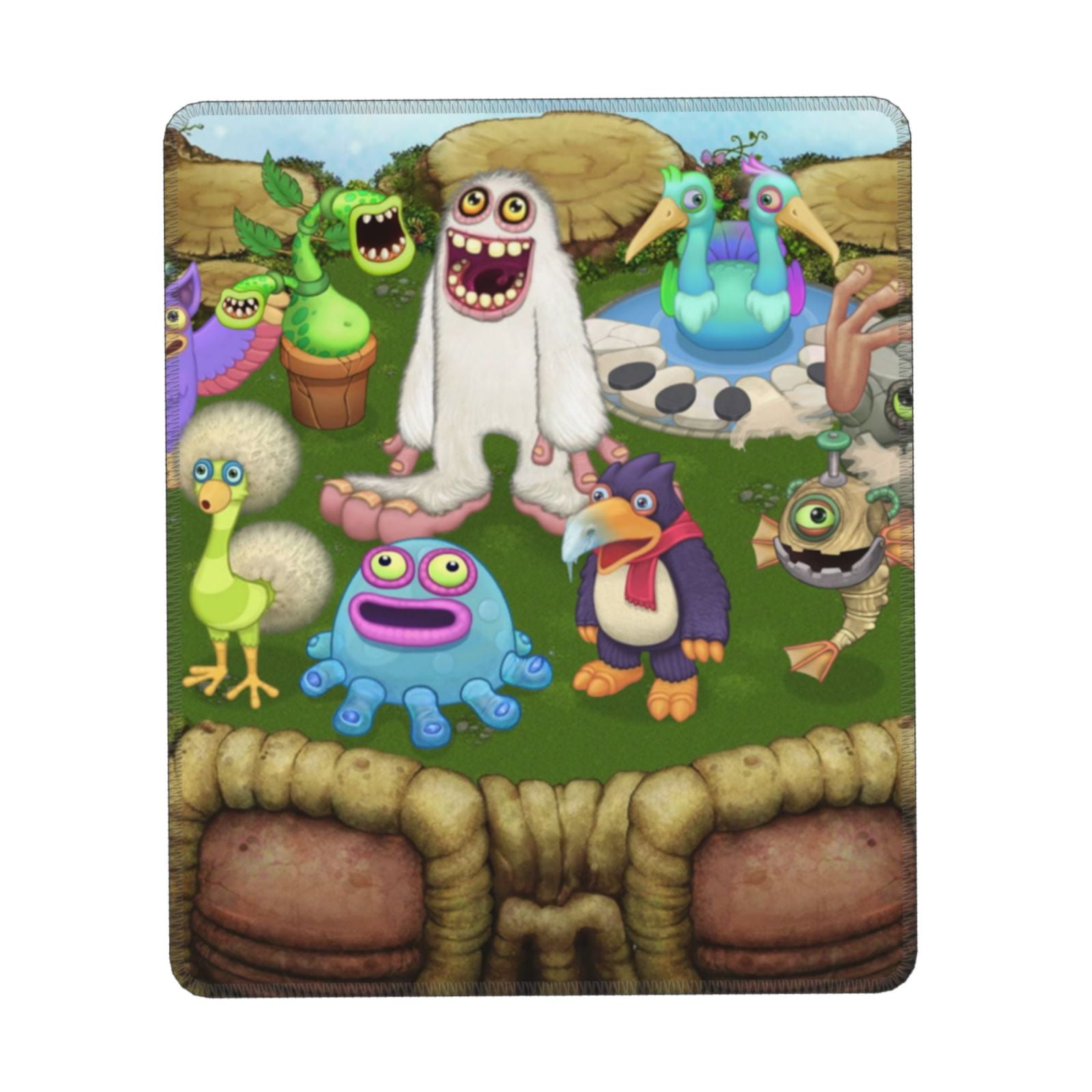 My Singing Monsters Mousepad Non-Slip Rubber Base Computer Mouse Pads ...