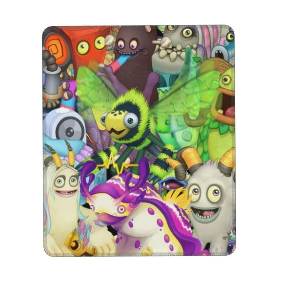 GeekShare Bunny Wrist Rest Support Mouse Pad Set- Non-Slip Rubber Base ...