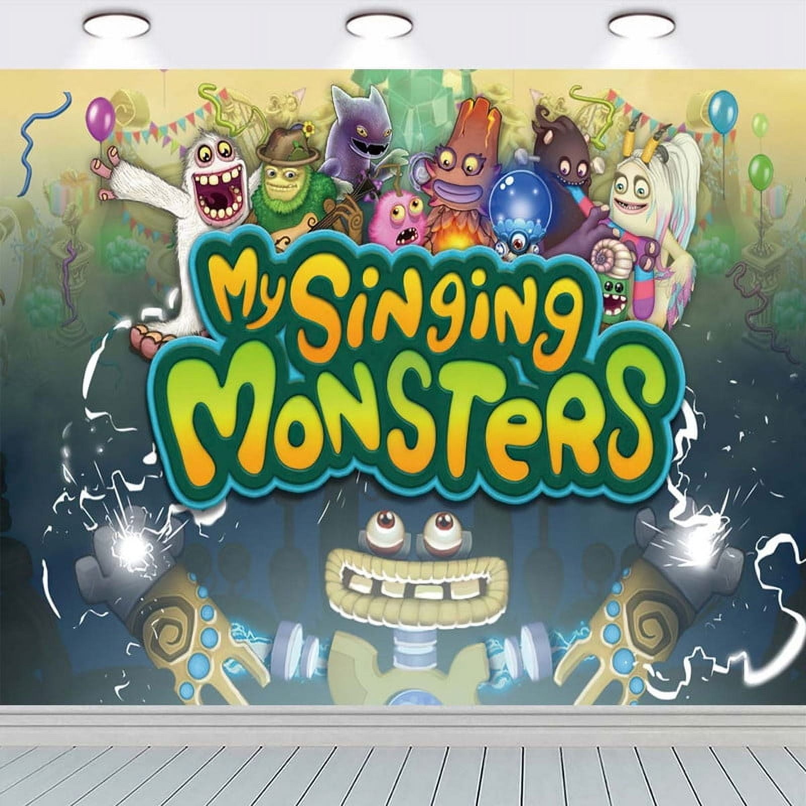 My Singing Monsters Party Supplies Taspestry Post Background Backdrop ...