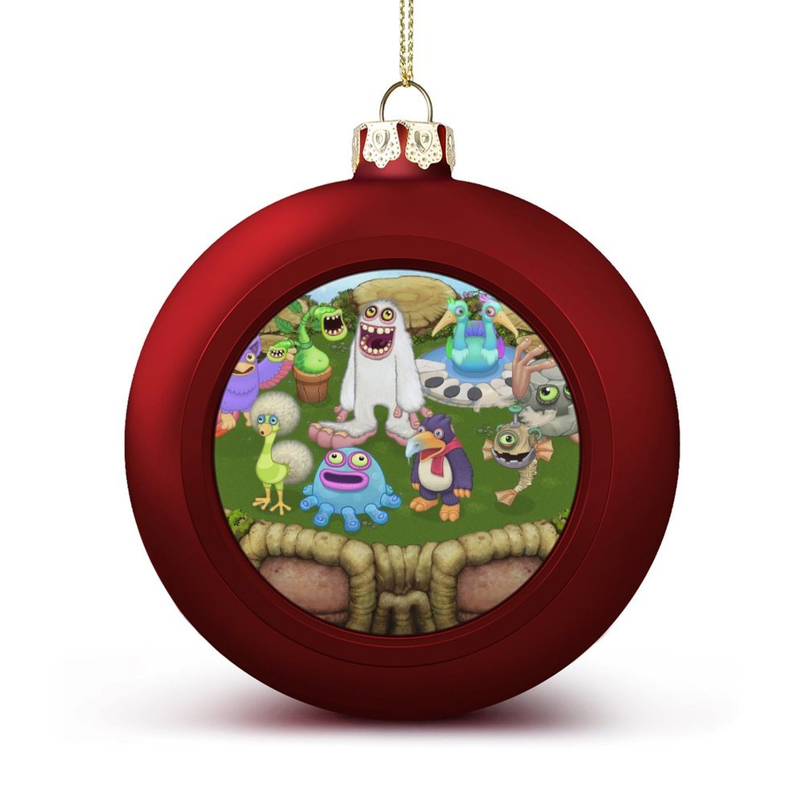 My Singing Monsters Plant Island Christmas Balls Decoration Xmas Gift ...
