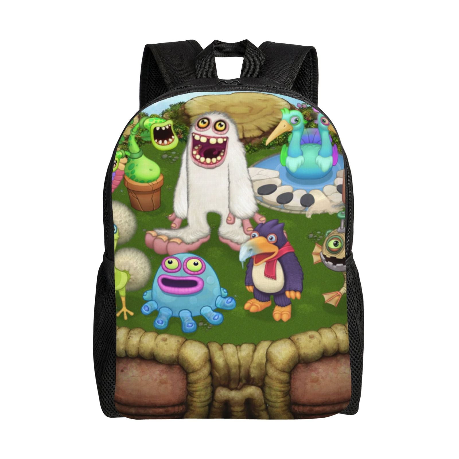 My Singing Monsters Plant Island Laptop Backpack Lightweight Basic ...