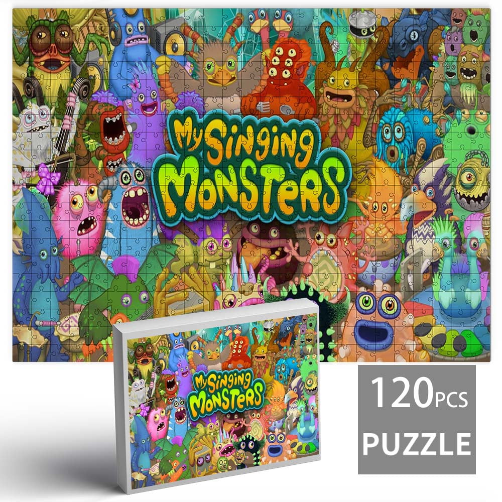 My Singing Monsters Puzzles for Adults 120 Pieces Teens Jigsaw ...