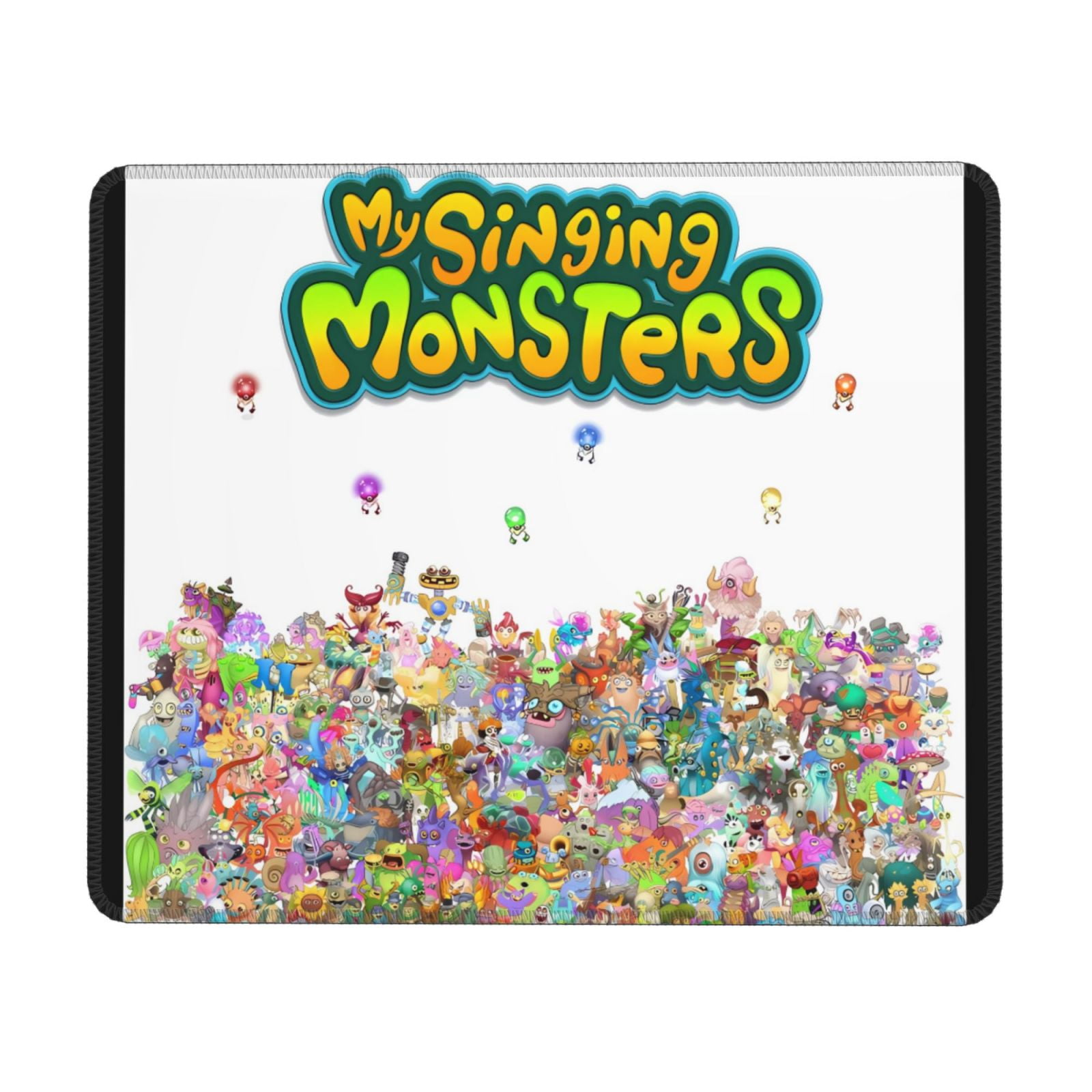 My Singing Monsters Square Mouse pad, Non-Slip Rubber Base Mouse pad ...