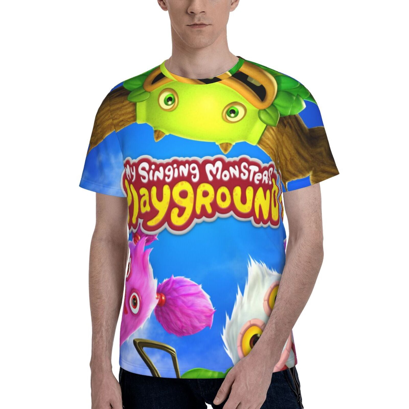 My Singing Monsters T-Shirts 3d Printed Short Sleeve Tee Shirt For Men ...