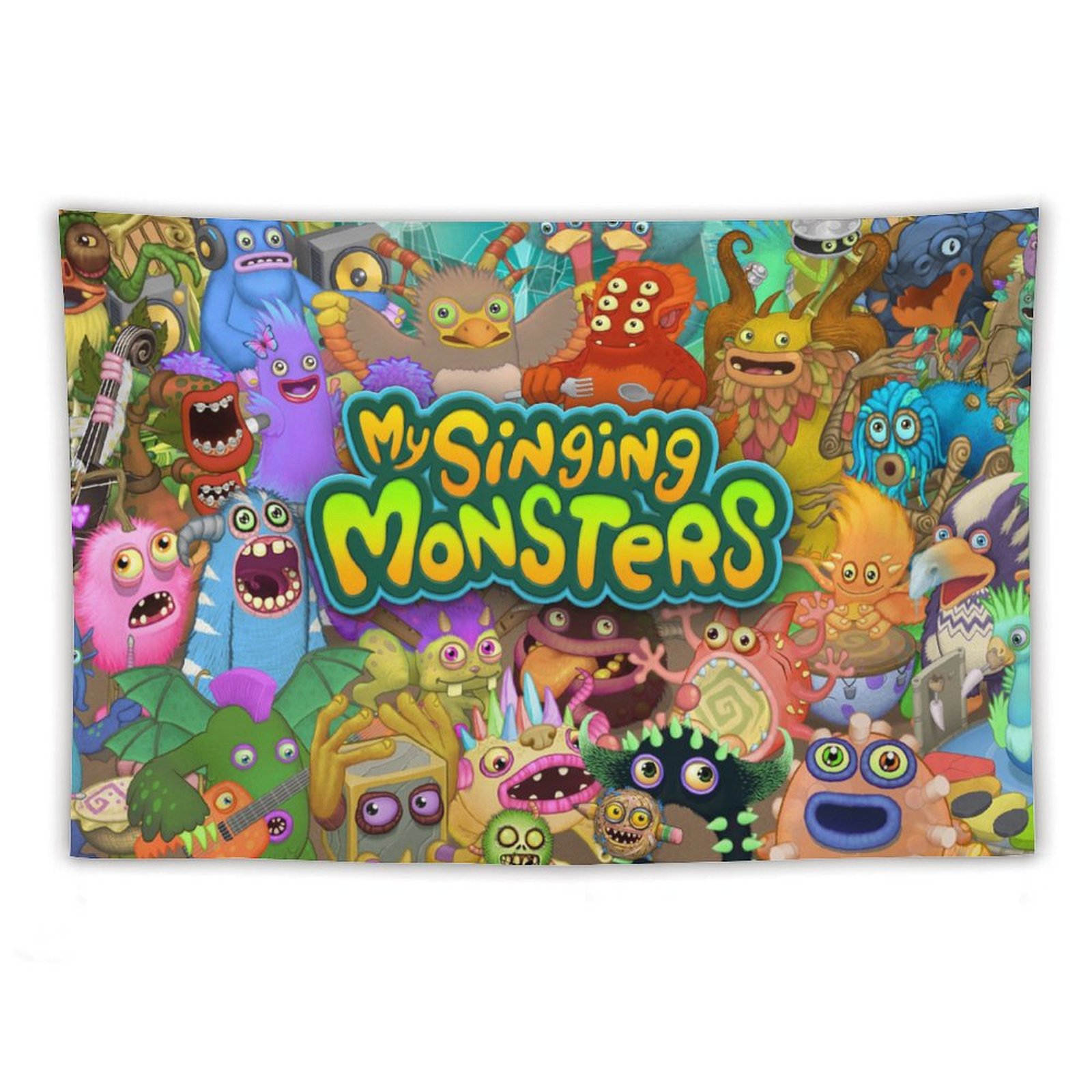 My Singing Monsters Tapestry Luxury Wall Hanging Tapestries Decor Gift ...