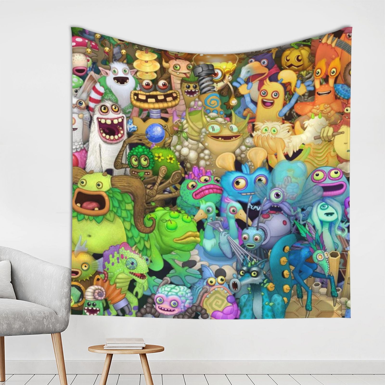 My Singing Monsters Tapestry Wall Hanging Wall Art Decor Wall Tapestry ...