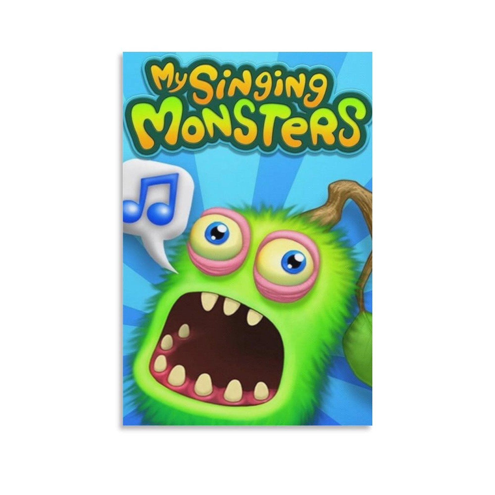 My Singing Monsters Wall Hanging Painting Wall Art Canvas Paintings ...