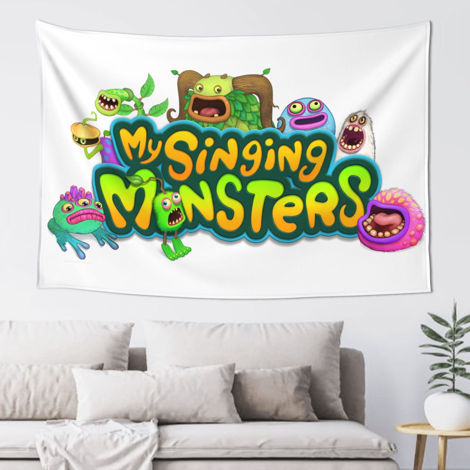 My Singing Monsters Wall Tapestry 60x40 Inches Horizontal – Large ...