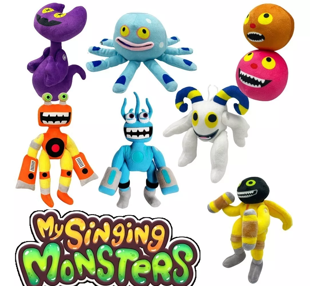 My Singing Monsters Wubbox Yellow Plush Toy Stuffed Animal - Wubbox ...