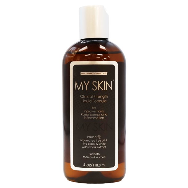 My Skin Clinical Strength Liquid Formula for Ingrown Hairs, Razor Bumps ...