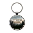 My Spirit Animal Bigfoot Funny Fantasy Metal Round Keychain - Walmart.com