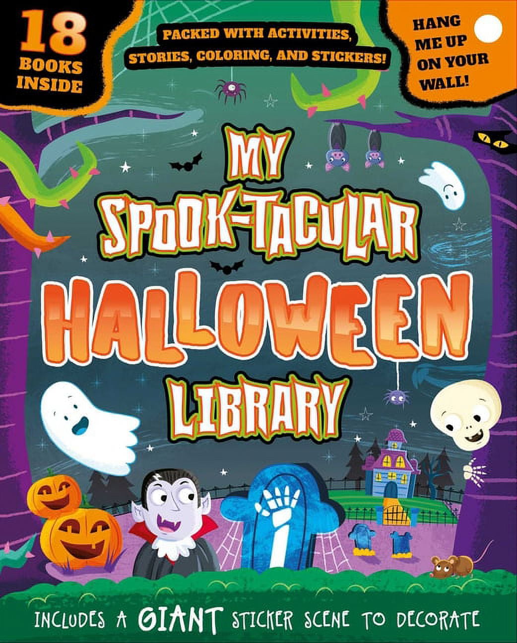 My Spook-tacular Halloween Library : With 18 Books and Stickers (Other ...