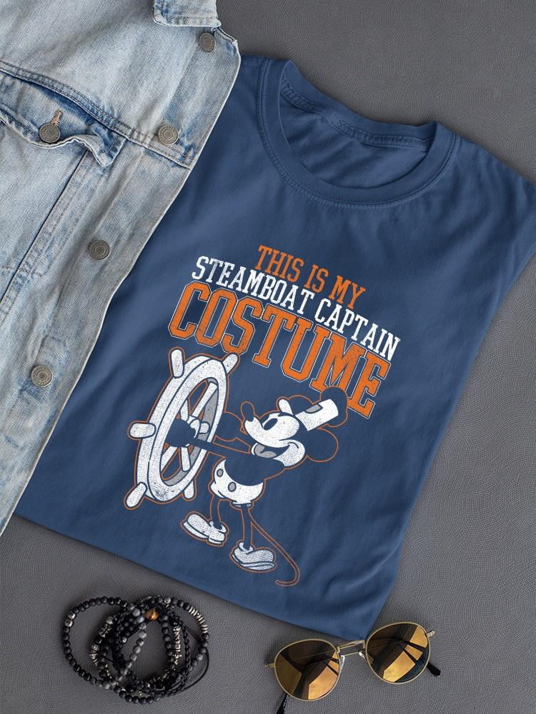 My Steamboat Captain Costume T-shirt Color Women's -SmartPrintsInk ...