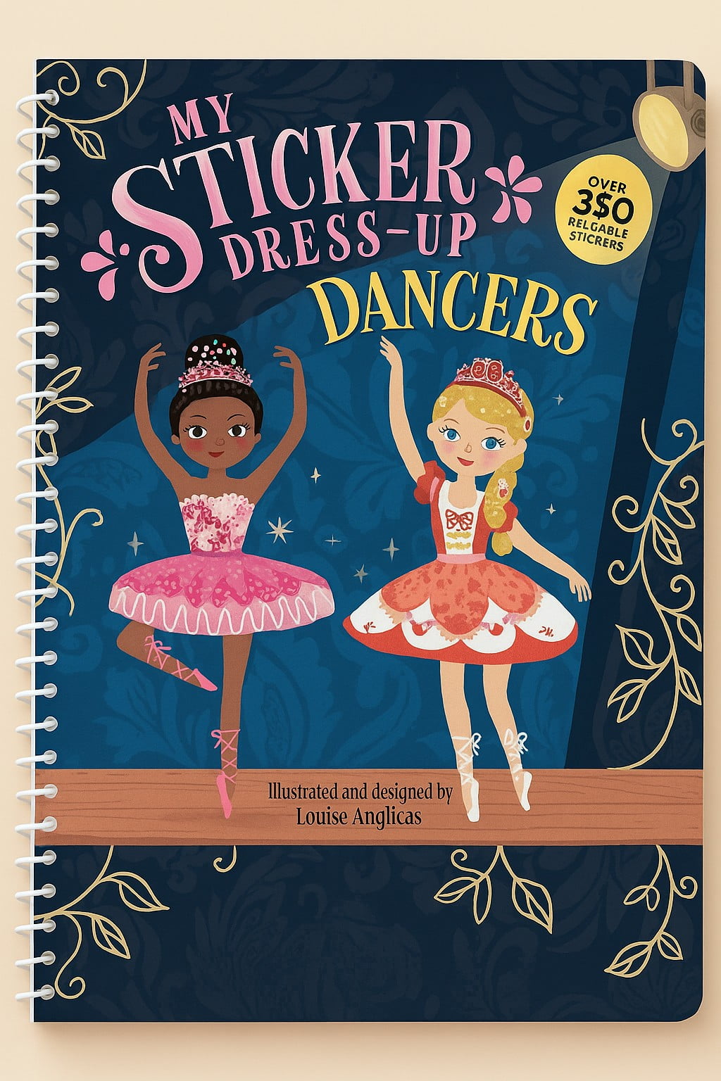 My Sticker Dress-Up: Dancers, (Spiral Bound) - Walmart.com