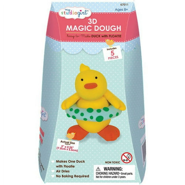 My Studio Girl 3D Magic Dough, Duck with Floatie - Walmart.com