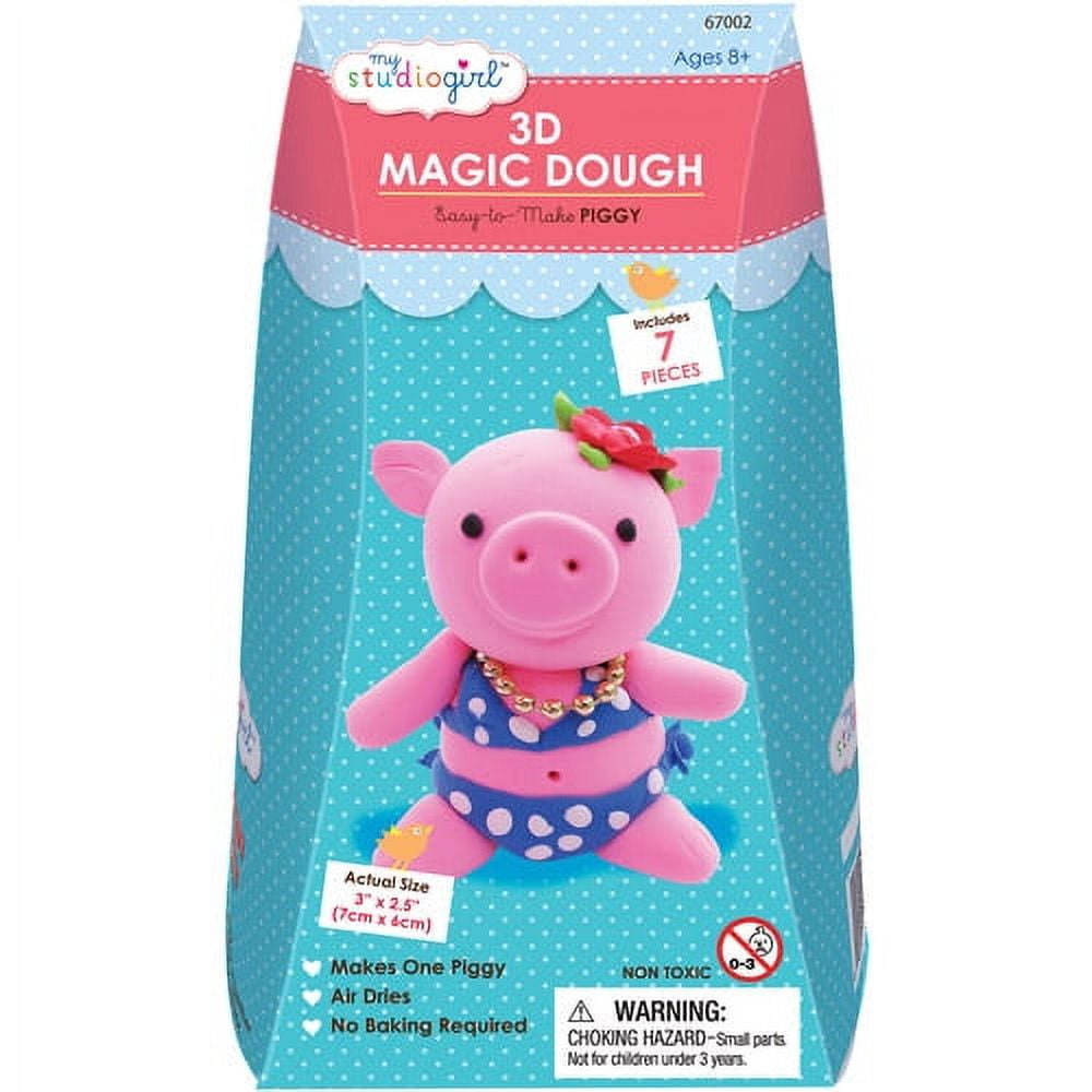 My Studio Girl 3D Magic Dough, Piggy - Walmart.com