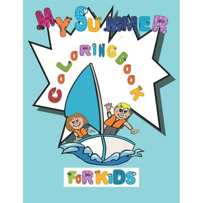 summer themed coloring pages for kids