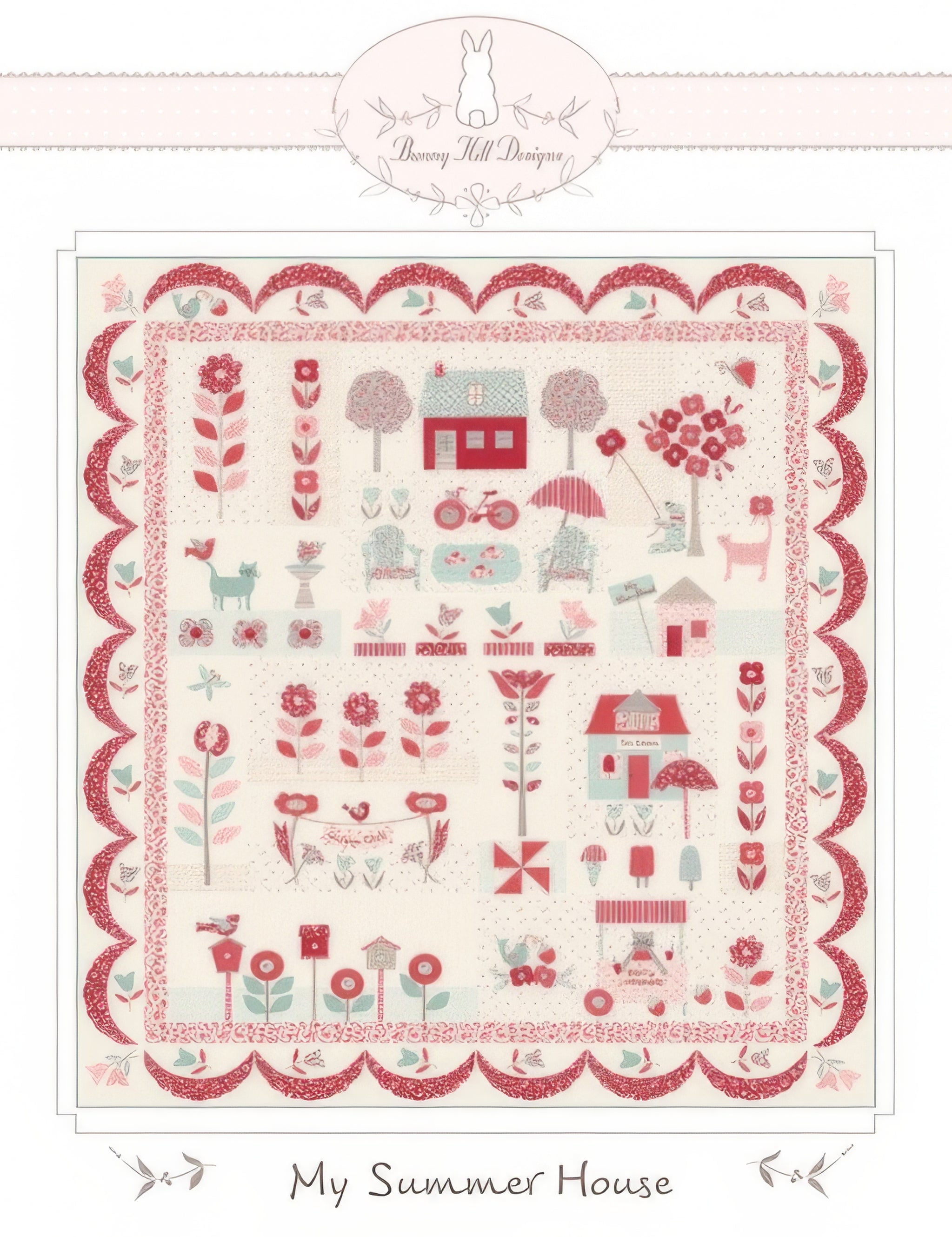 My Summer House Quilt Pattern by Bunny Hill Designs - Walmart.com