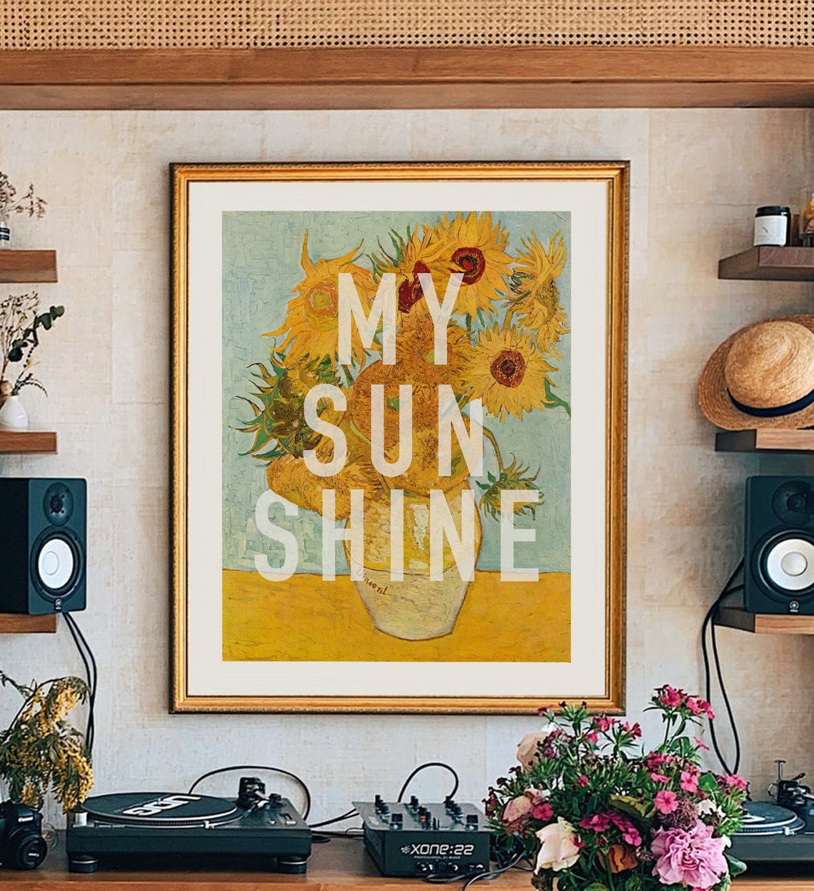 My Sunshine Print, Vintage Wall Art, Masterpieces Van Gogh Wall Art ...