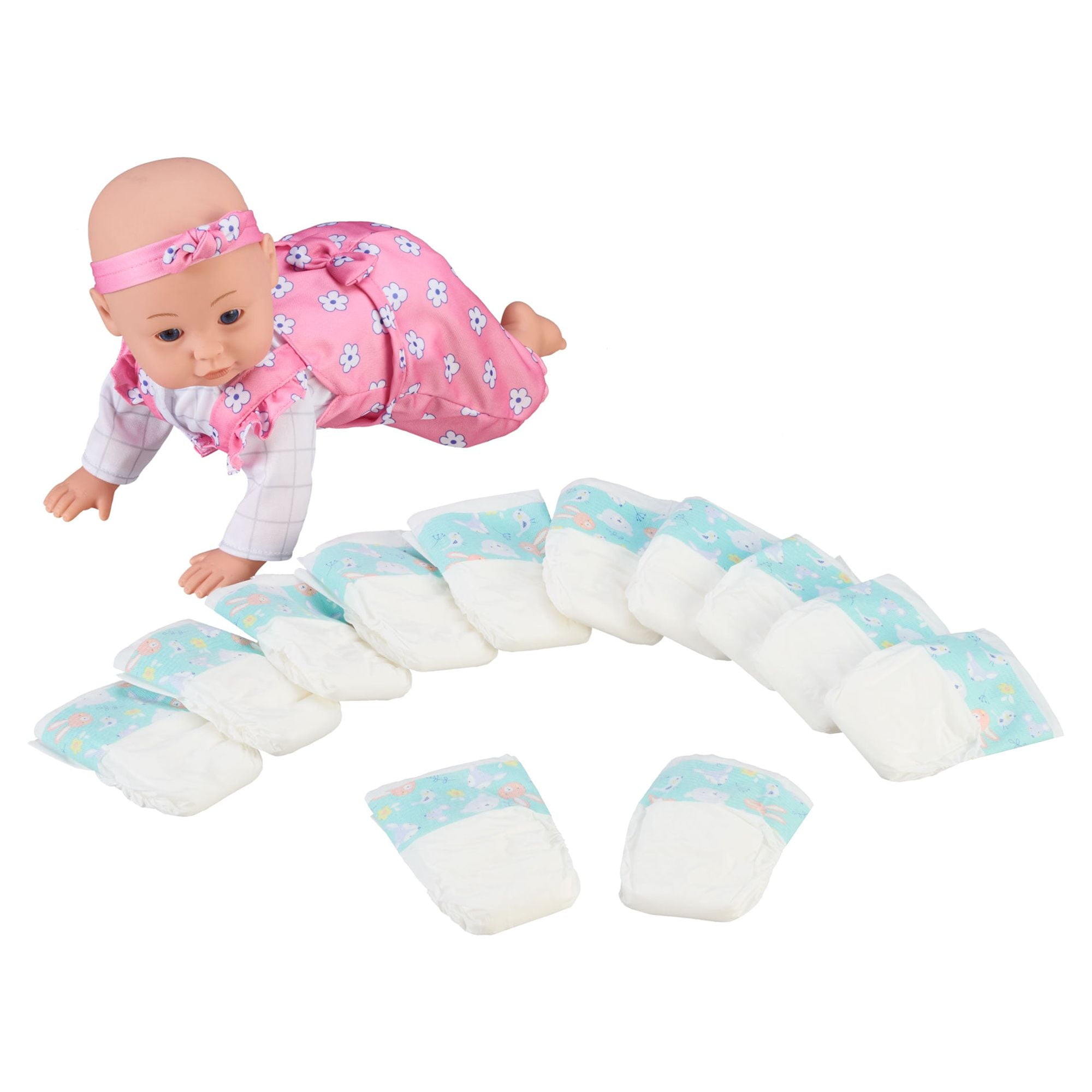 My Sweet Love Diaper Toy Accessory Play Set, 12 Pieces, For Children ...