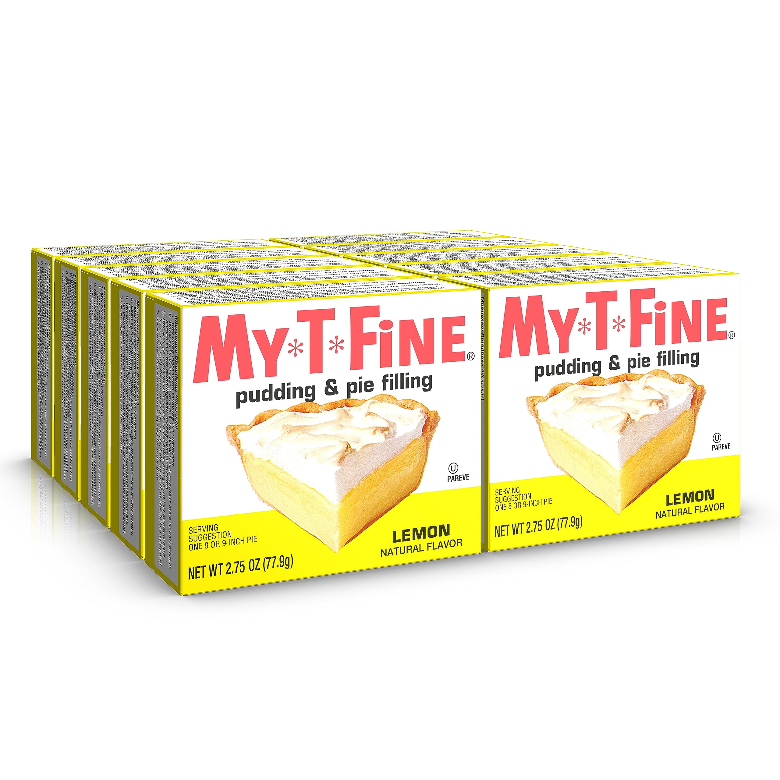 My T Fine Pudding, Lemon, 2.75 Ounce (Pack of 12) - Walmart.com
