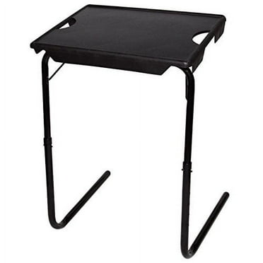 Mainstays Adjustable Folding Table, Black, Recommended for Banquets ...