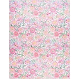 My Texas House Delaney Floral Indoor Washable 9' x 12' Area Rug ...