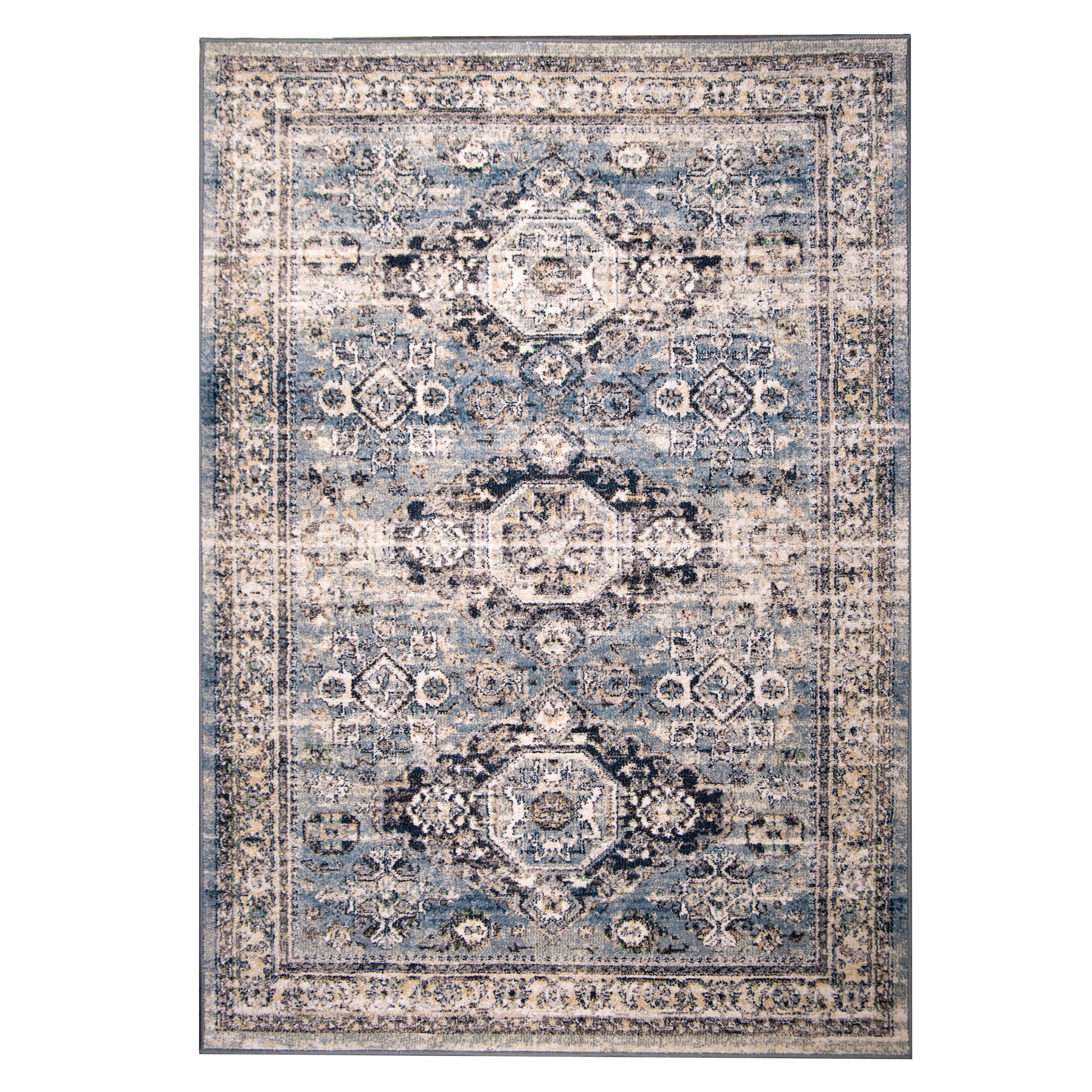 My Texas House Eastern Passage Rug - Grey Floral - 311 X 56 - Walmart.com